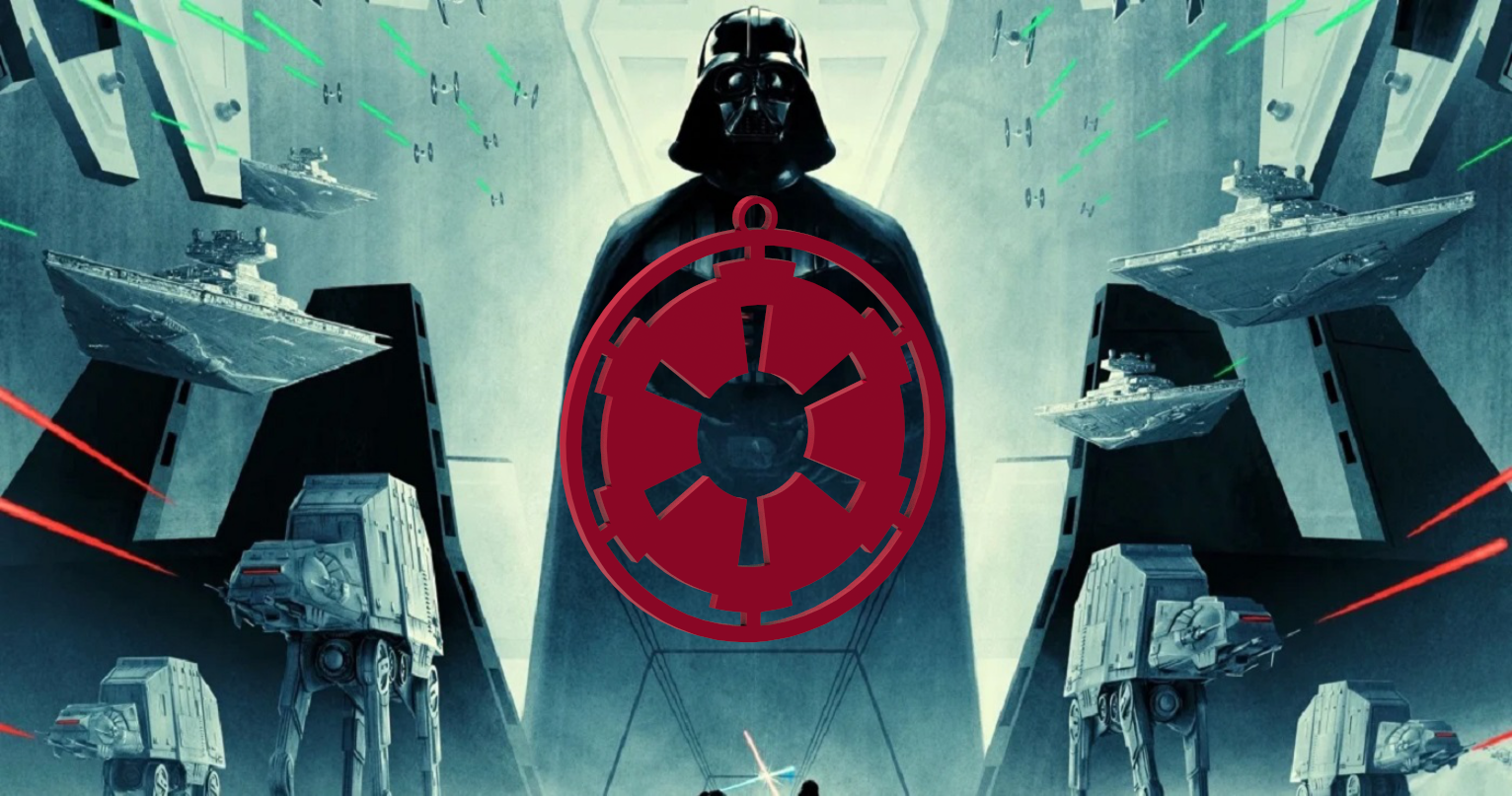 Star Wars Imperial Crest Ornament by ObiWanJabroni | Download free STL ...