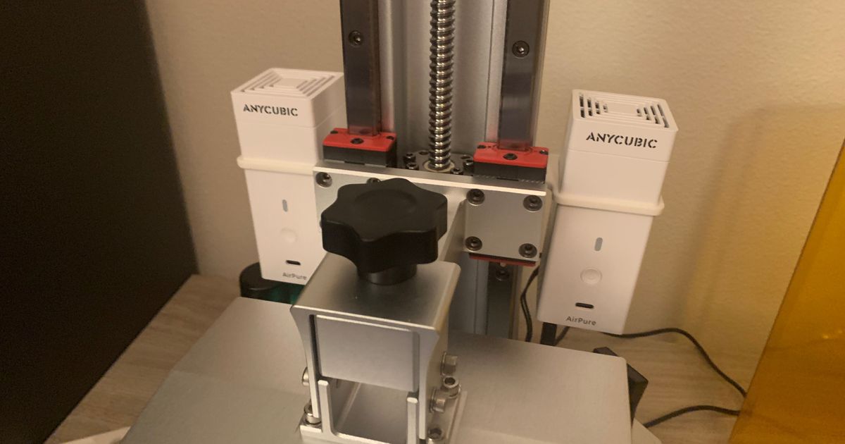 Dual AirPure mount for Anycubic Photon M3 Plus autorstwa TheRealMyke ...