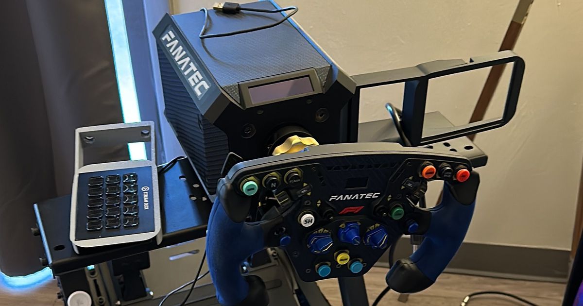 Fanatec Stream Deck Mount by ChrisDeek | Download free STL model ...