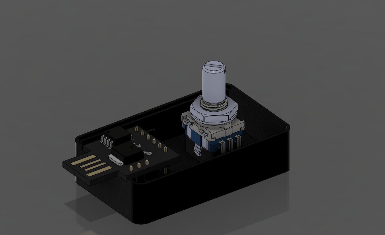 Digispark Volume Knob by SenWerks | Download free STL model ...