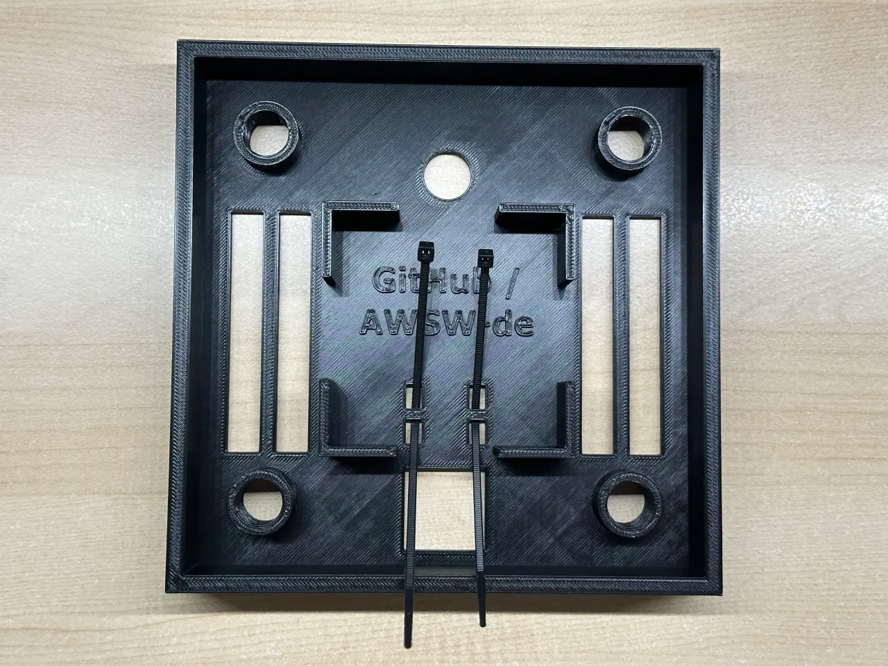 WordClock 16x16 LED matrix by AWSW | Download free STL model ...