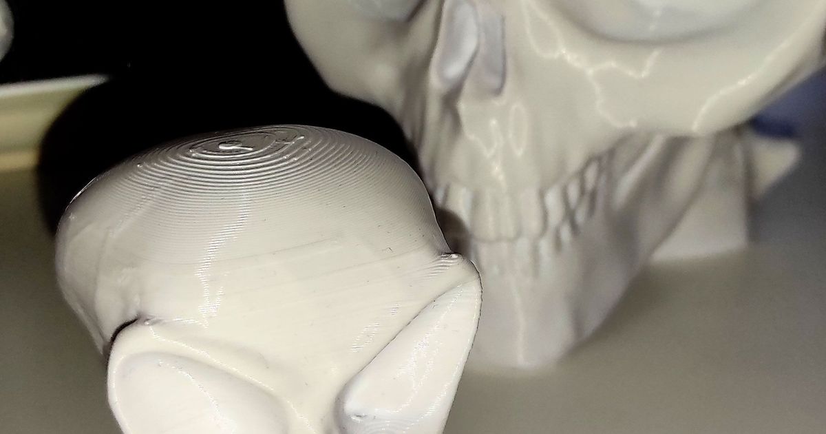 Alien Skull Bust by CapaDIY | Download free STL model | Printables.com