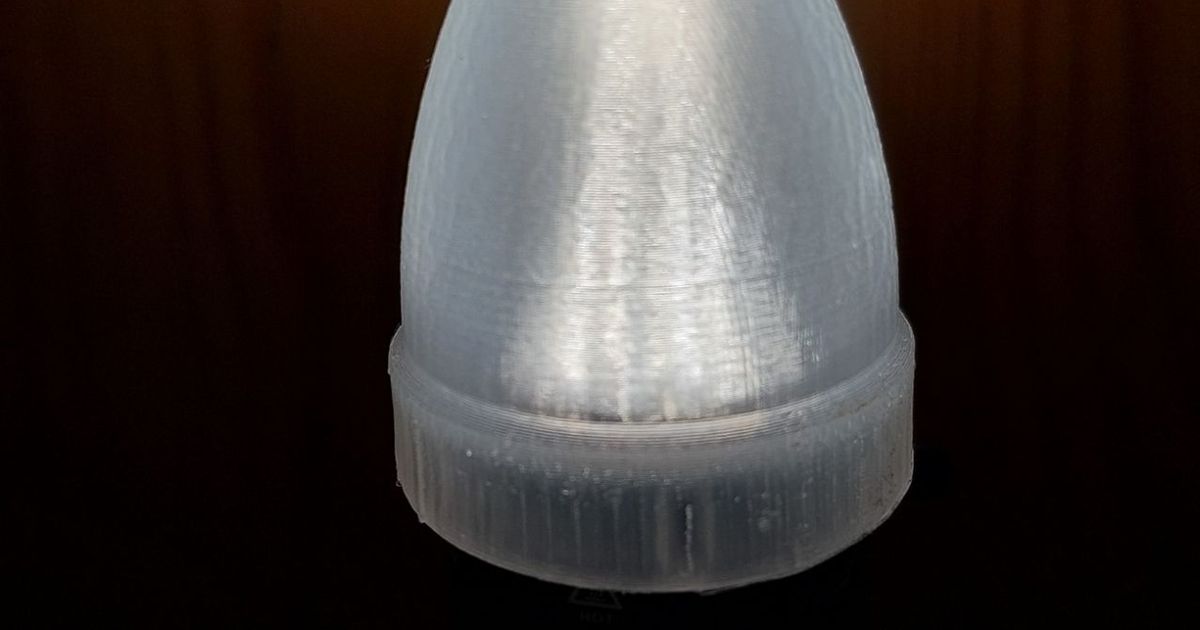 Flashlight diffuser by MADAO | Download free STL model | Printables.com