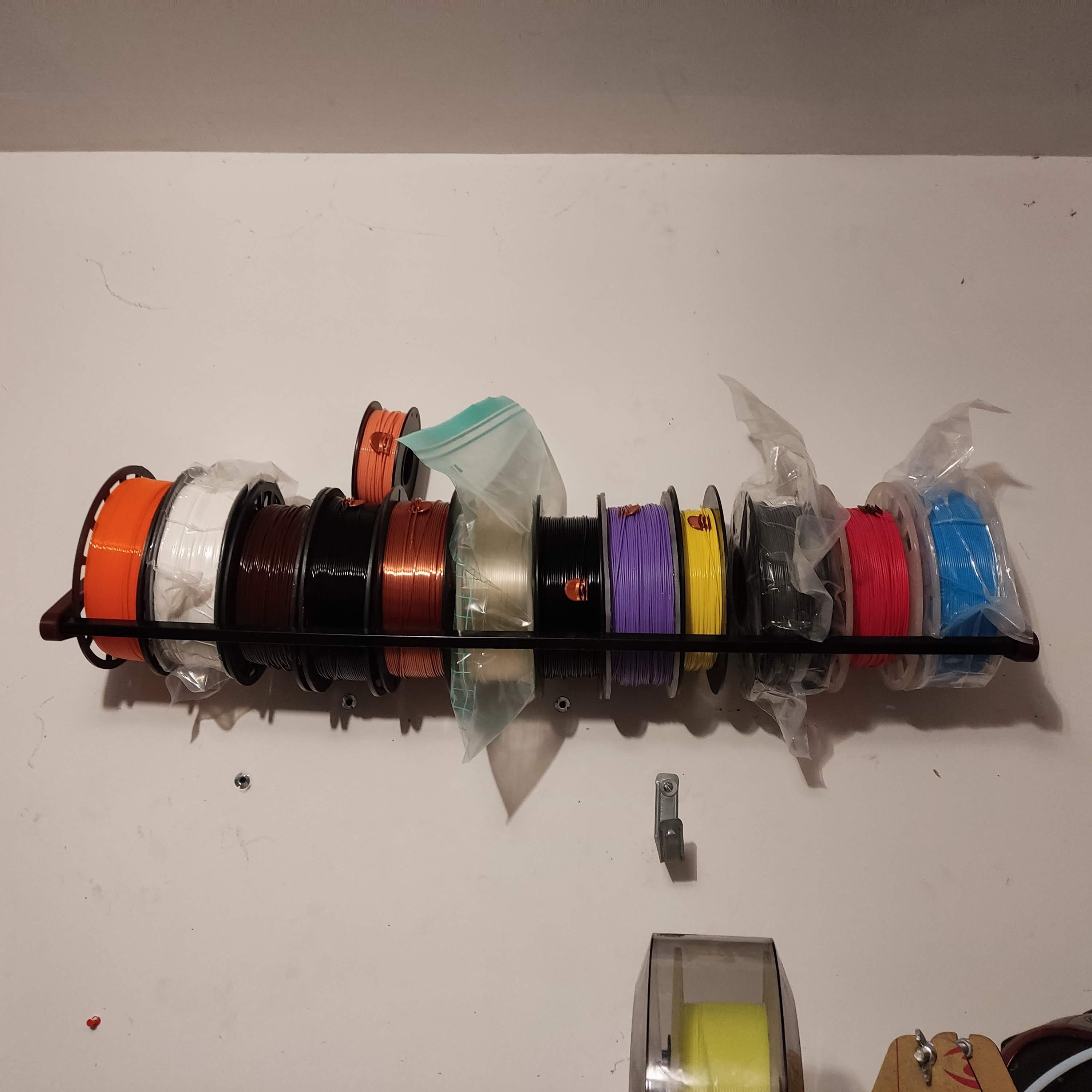 A spool holder to be fixed to the wall by Laurent Taz | Download free ...