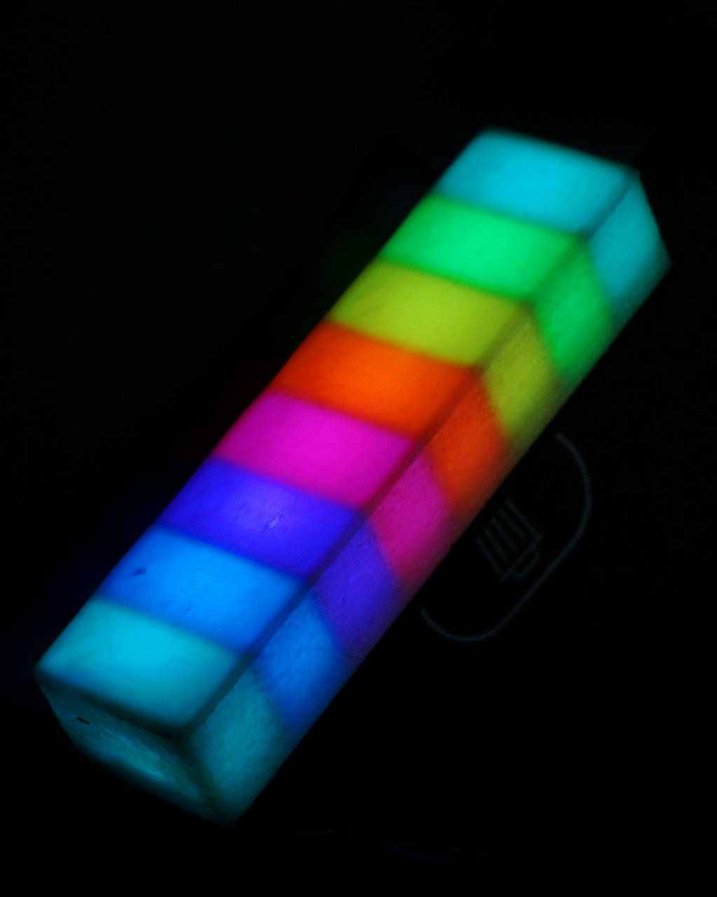8-bit WS2812 LED diffuser by Jack | Download free STL model ...