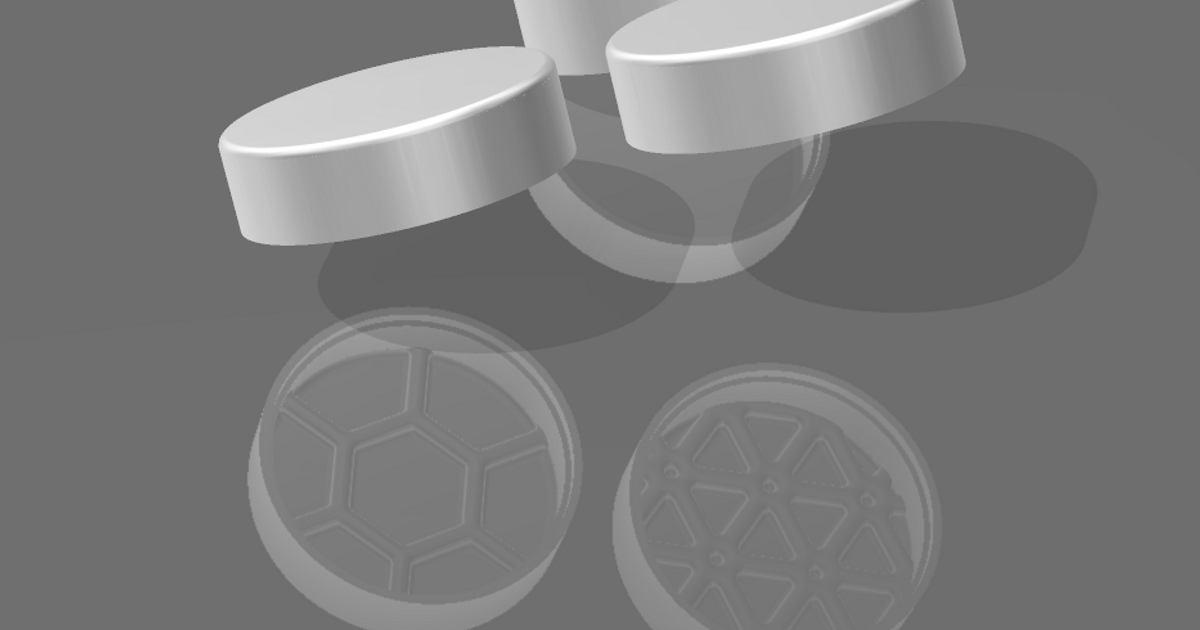 Neopixel Jewel 7 LED diffuser by Jack | Download free STL model ...