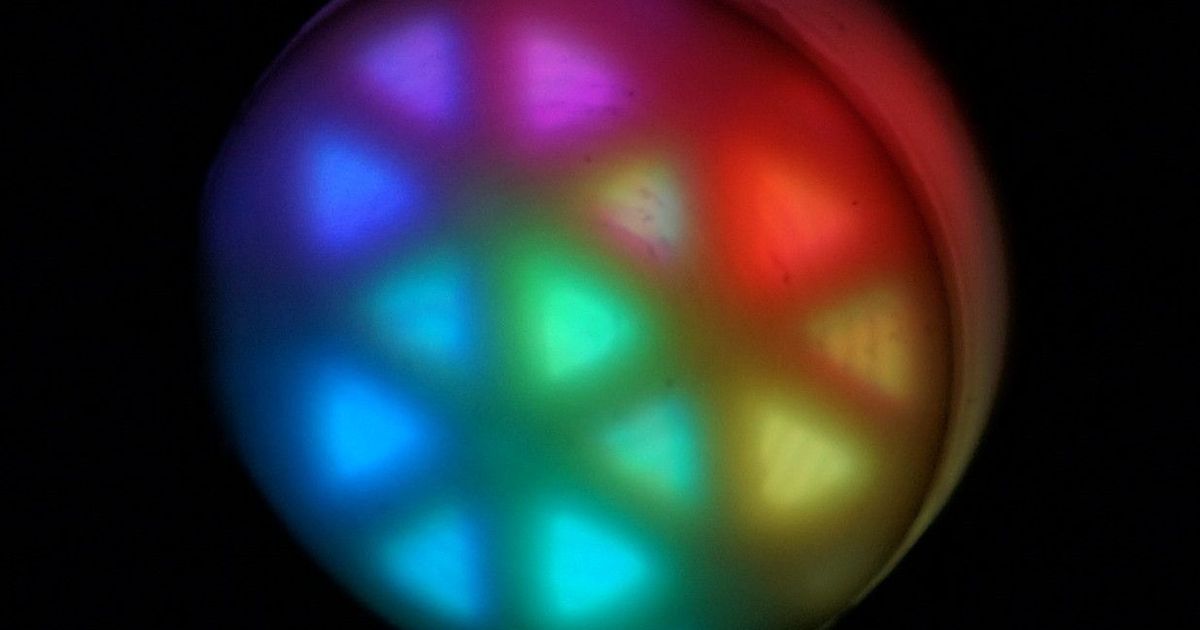 Neopixel Jewel 7 LED diffuser by Jack | Download free STL model ...