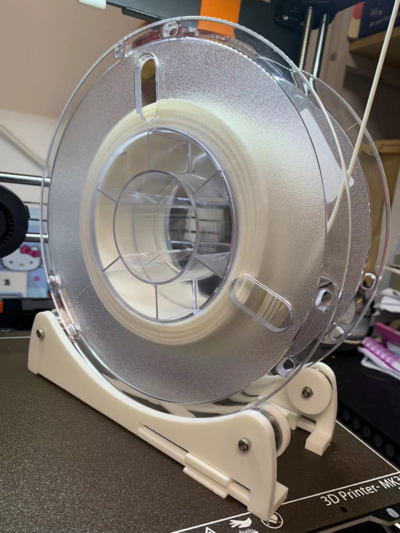 filament spool Adjustable by 旭东 吴 | Download free STL model ...