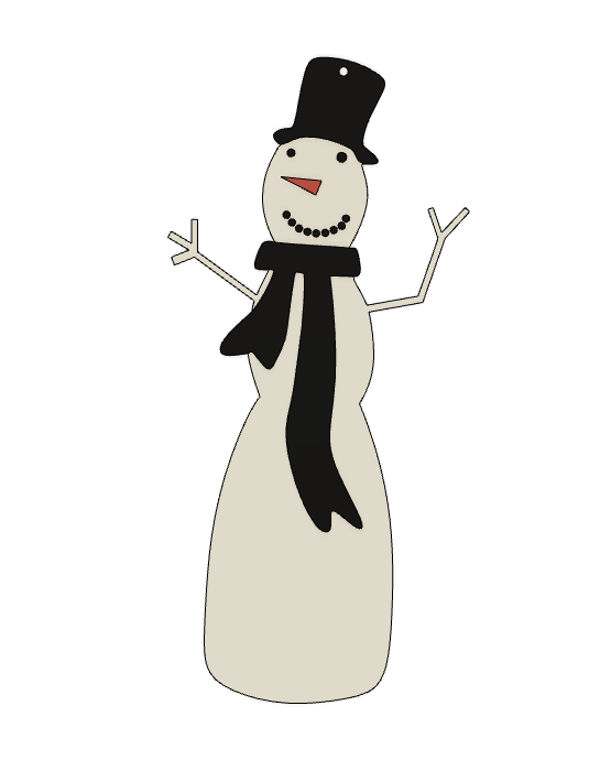 Snowman by Jakub M | Download free STL model | Printables.com