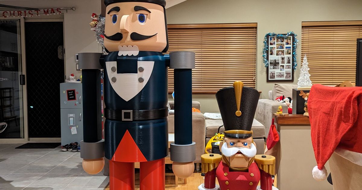 Giant Nutcracker By Steve Oliver Download Free Stl Model