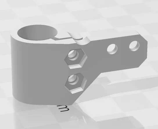 EVA 3.0 12 mm probe mount by Bartske | Download free STL model ...