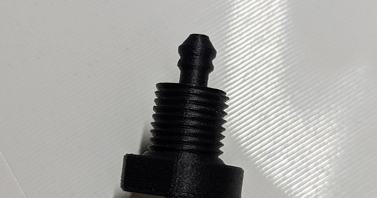 SKS Air Pump to Schrader-Thread Adapter by Datafreak | Download free ...