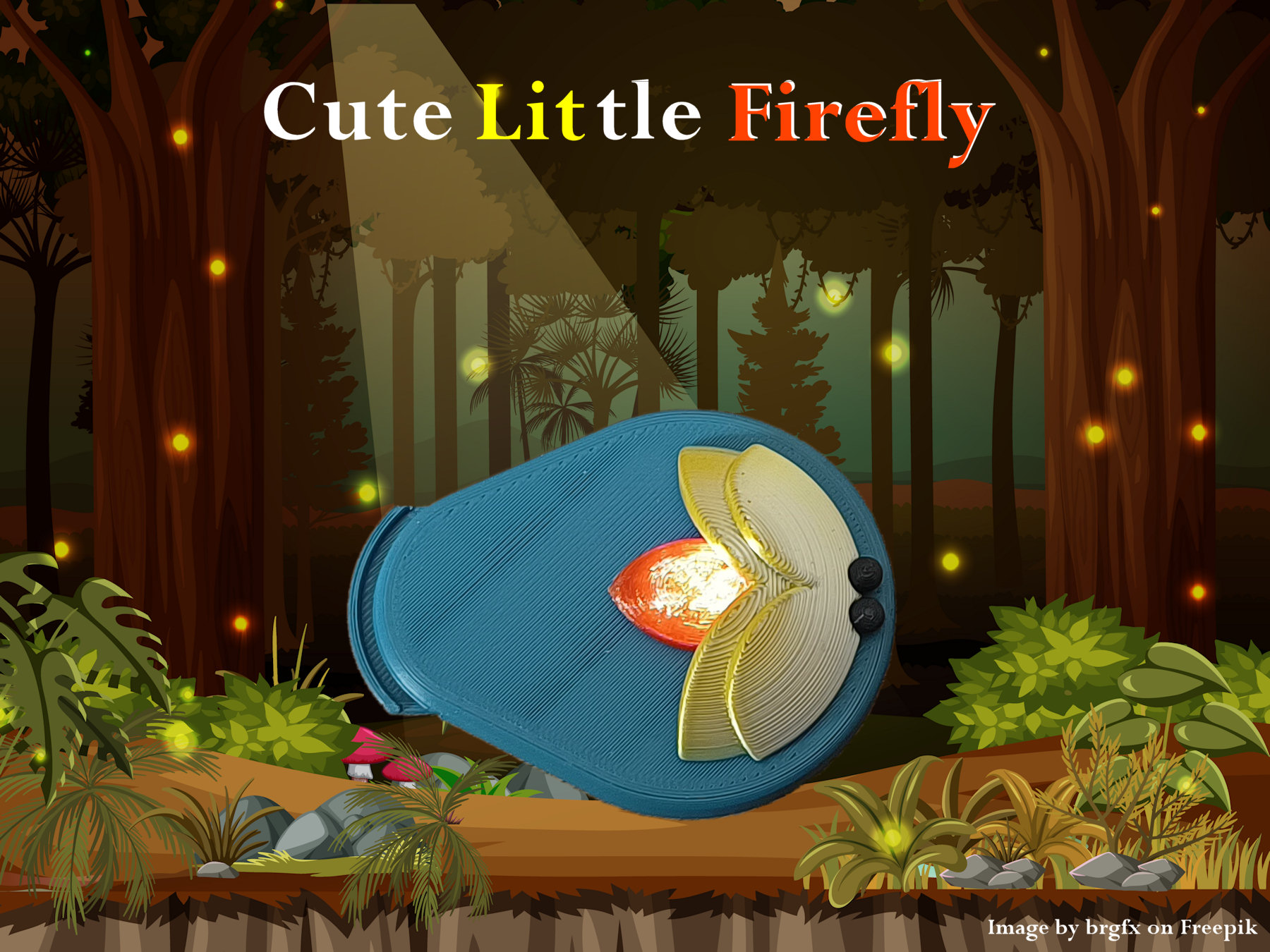 Cute Lit tle FireFly by Wim V | Download free STL model | Printables.com