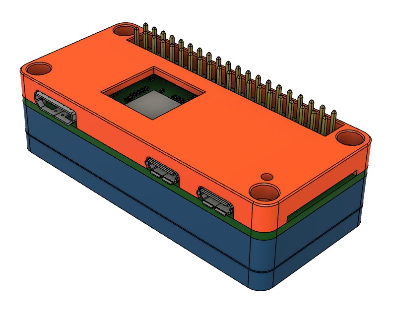 Minimalistic enclosure for Pi Zero W by Mecky1963 | Download free STL ...