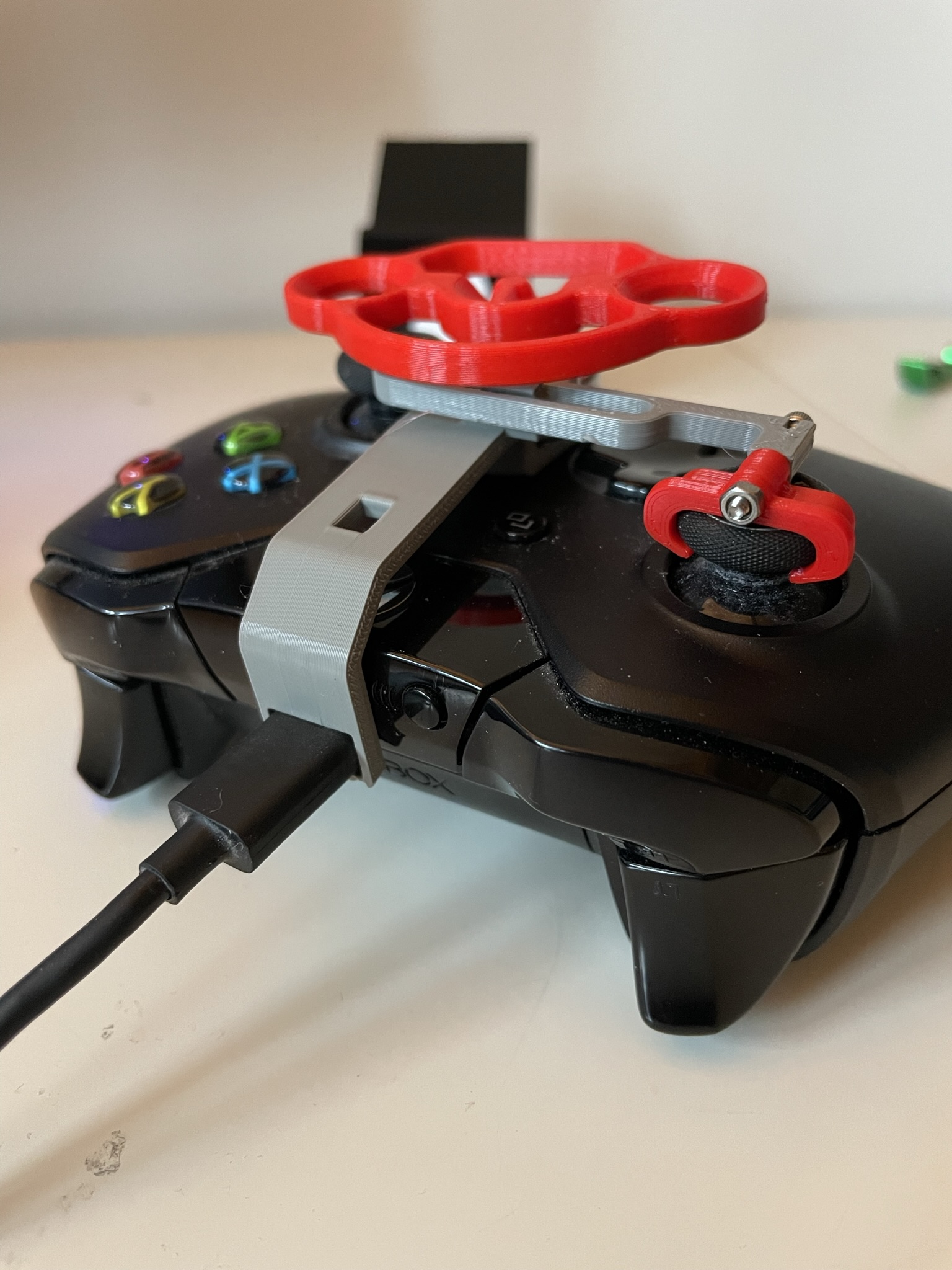 Xbox Controller Wheel Frame With Cable Hole por MakersHelpCare ...