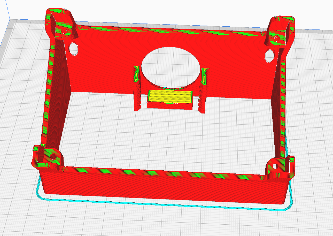 KlipperScreen - Floating Case for BTT TFT50 and Raspberry Pi 3 or Rasppberry Pi 4 by jglerner ...