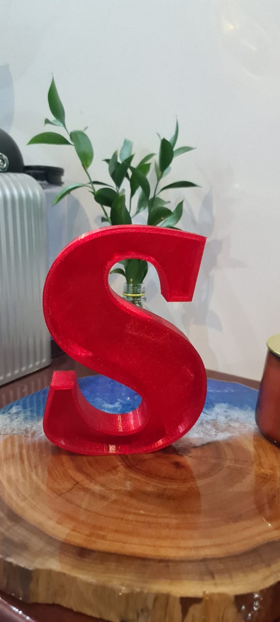 SAJA NAME AND LETTER by al7lm99 | Download free STL model | Printables.com