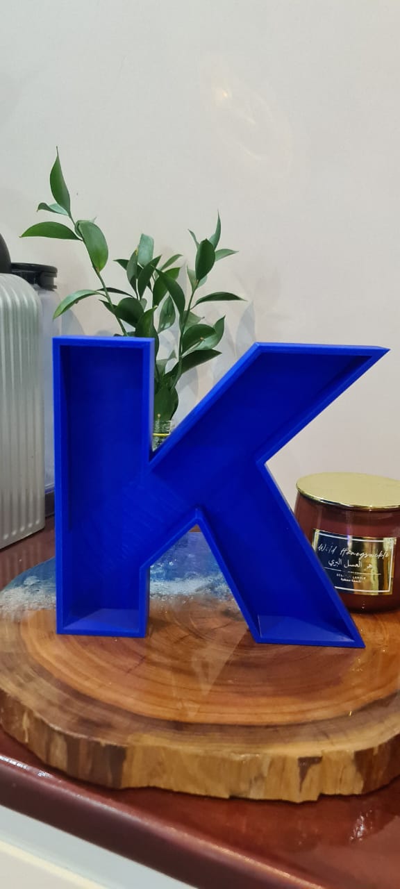 KHALED NAME AND LETTER by al7lm99 | Download free STL model ...
