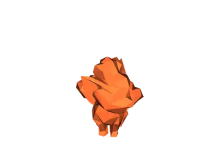 Low poly Vulpix by Basset02 | Download free STL model | Printables.com