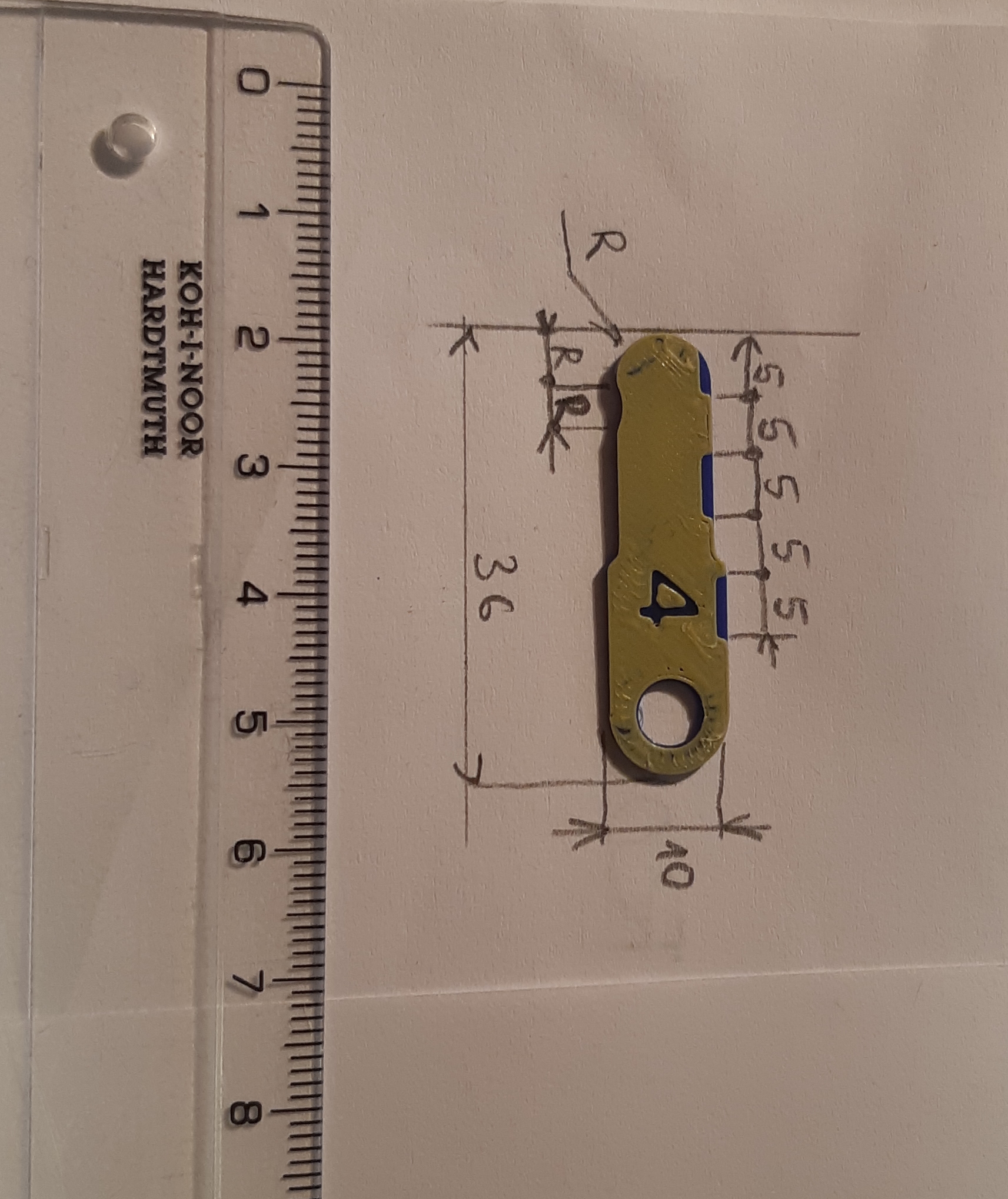 Radius measure for tight places by Milos | Download free STL model ...