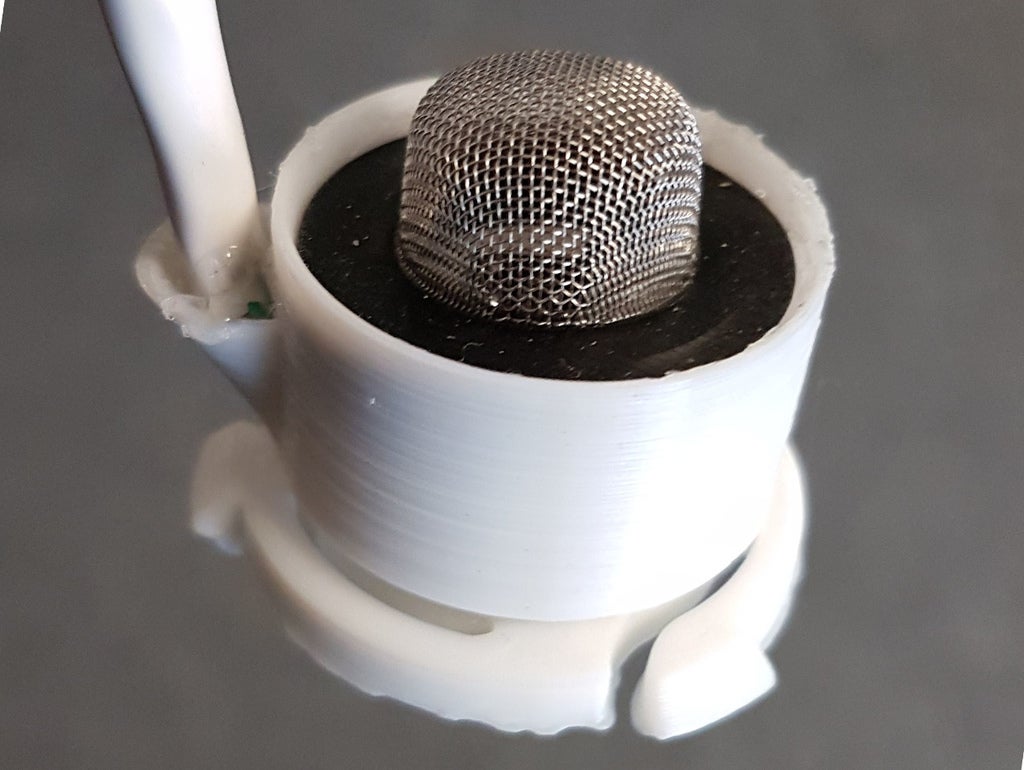 Helical rain/radiation shield for weather sensors with sensor mounting ...