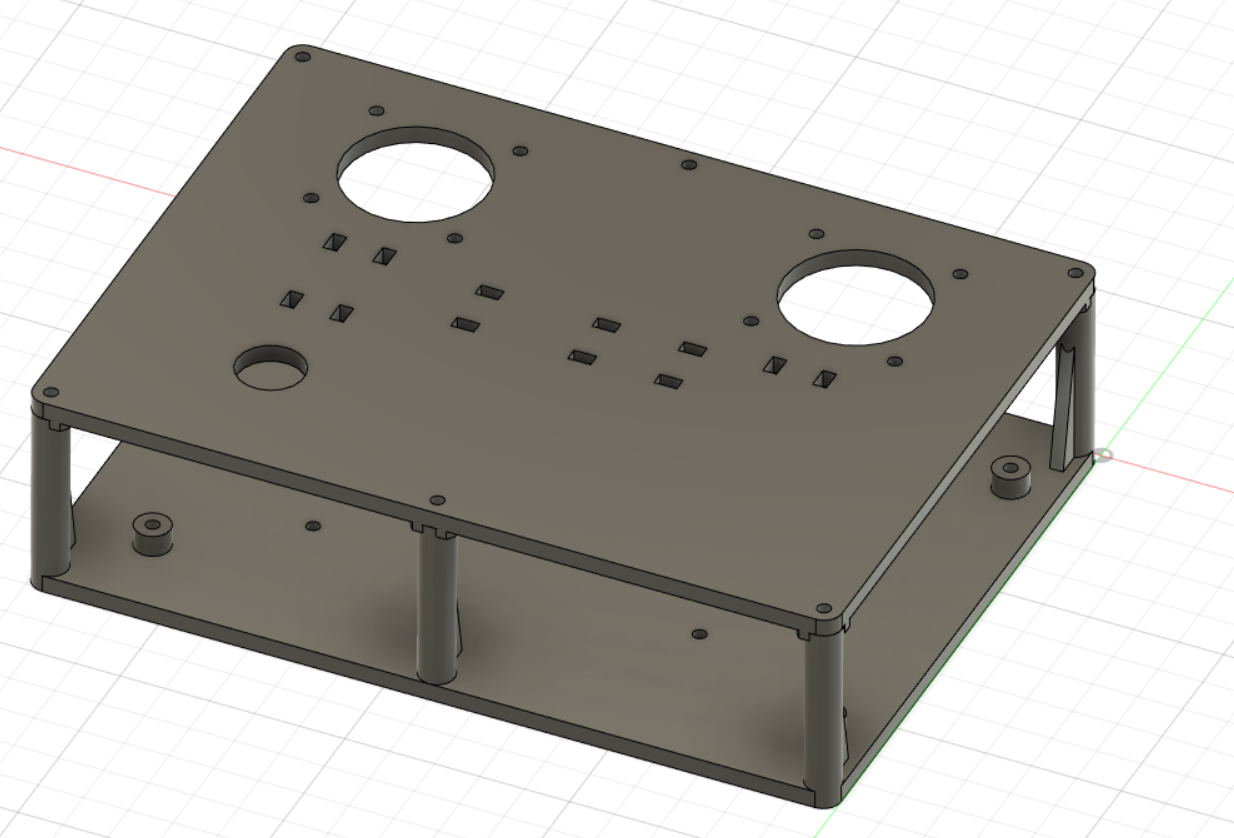 BTT Manta M8P din rail holder with fans by blacksmithforlife | Download ...