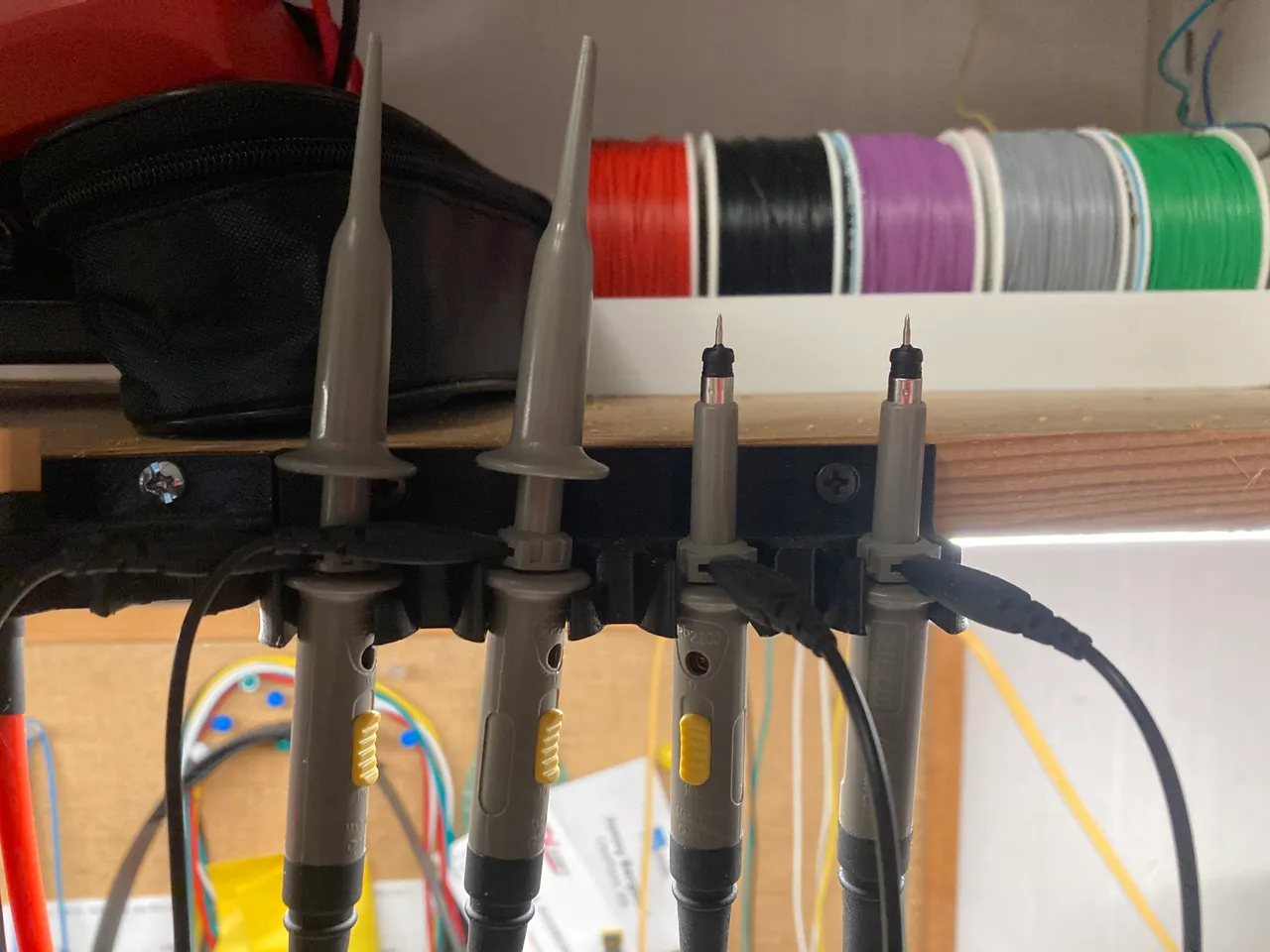 Oscilloscope Probe Holders by jonnybergdahl | Download free STL model ...