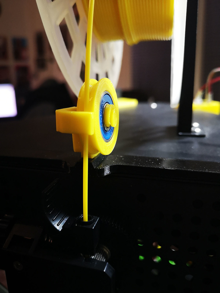 FLSUN Q5 Filament Roller Guide by ciubecca | Download free STL model ...