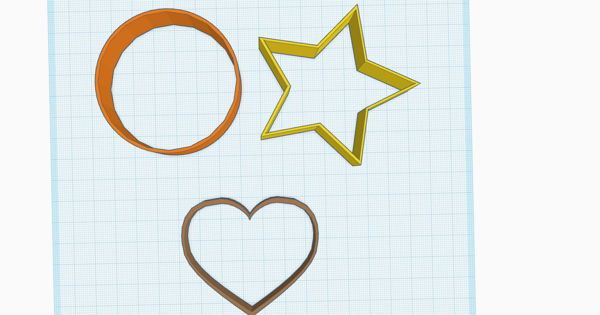 Classic Cookie cutter set by AEJ 3D printing | Download free STL model ...