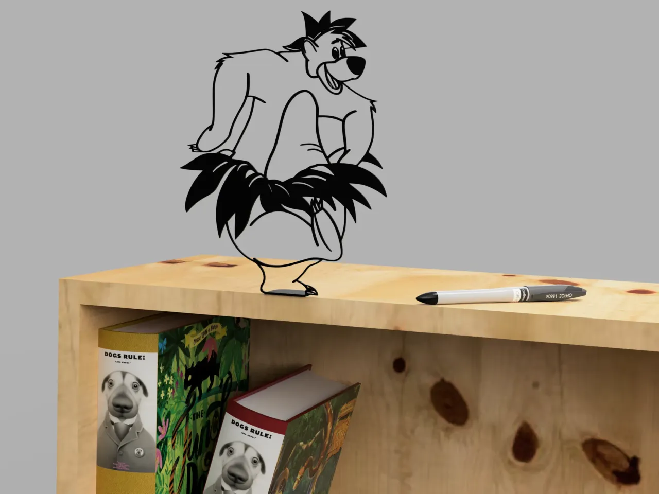 Baloo from The Jungle Book by Joe | Download free STL model ...