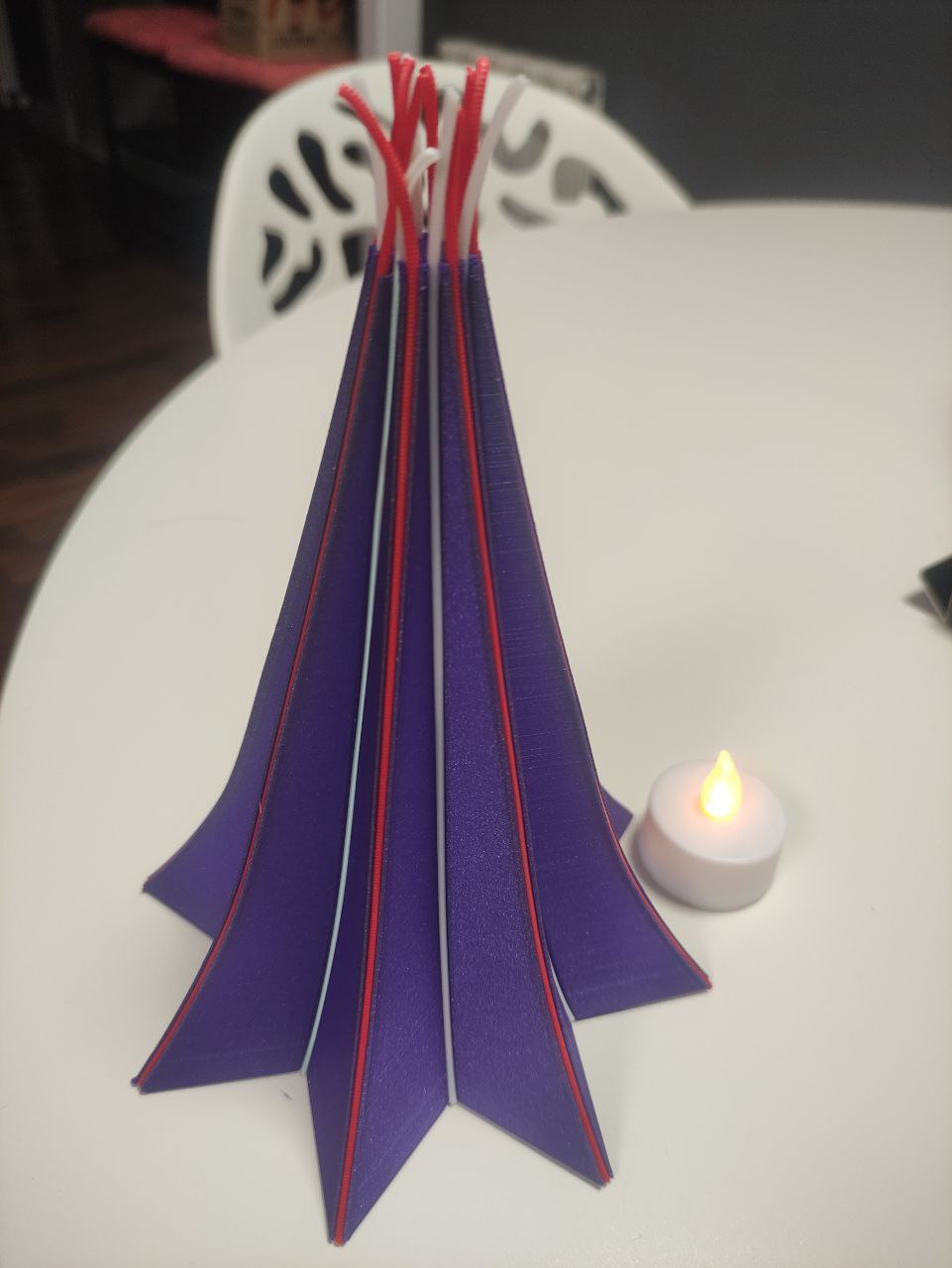 Christmas decoration with filament up to 16 colors (vase mode) by ...
