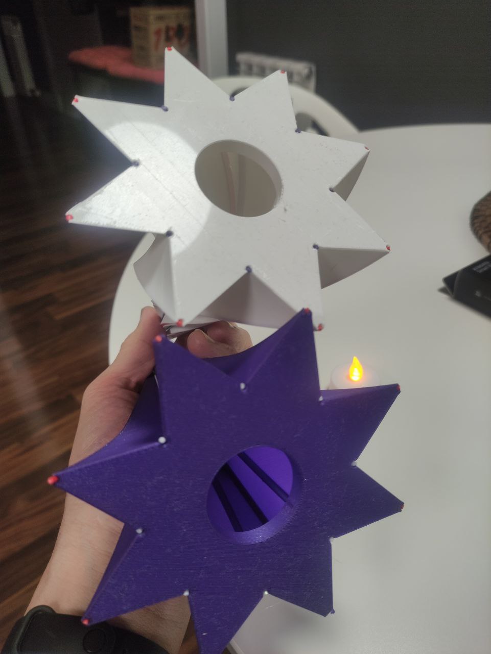 Christmas decoration with filament up to 16 colors (vase mode) by ...