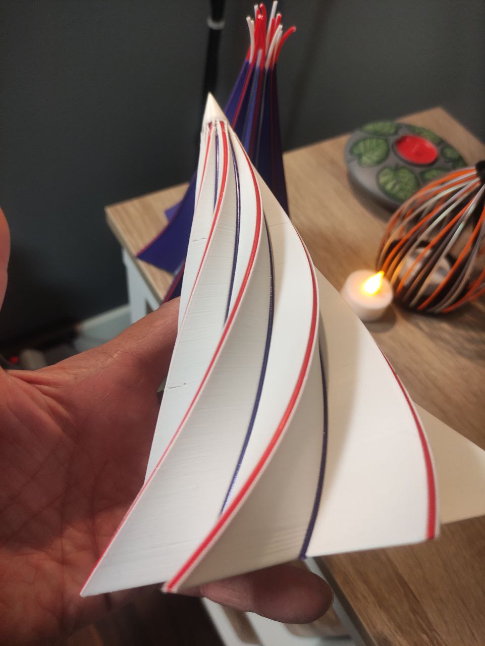 Christmas decoration with filament up to 16 colors (vase mode) by ...