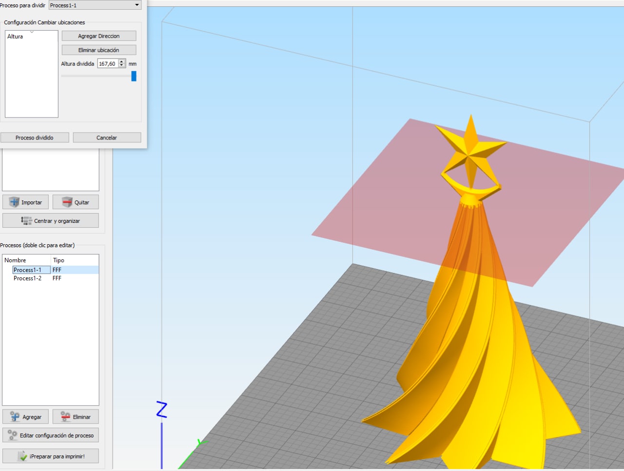 Christmas decoration with filament up to 16 colors (vase mode) by ...
