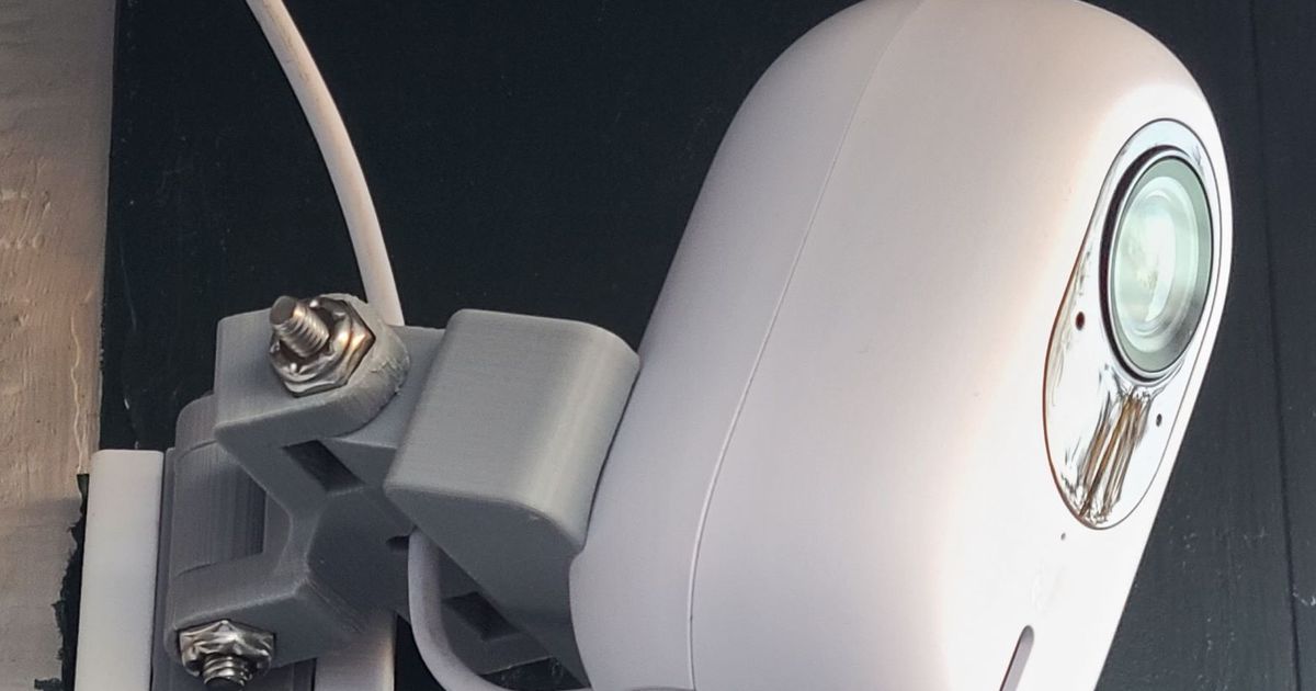 Ubiquiti Unifi G4 Instant Articulating Camera Mount by Scotthon ...