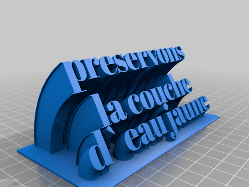 preservons Sweeping 2-line name plate by Fujin Raijin | Download free ...