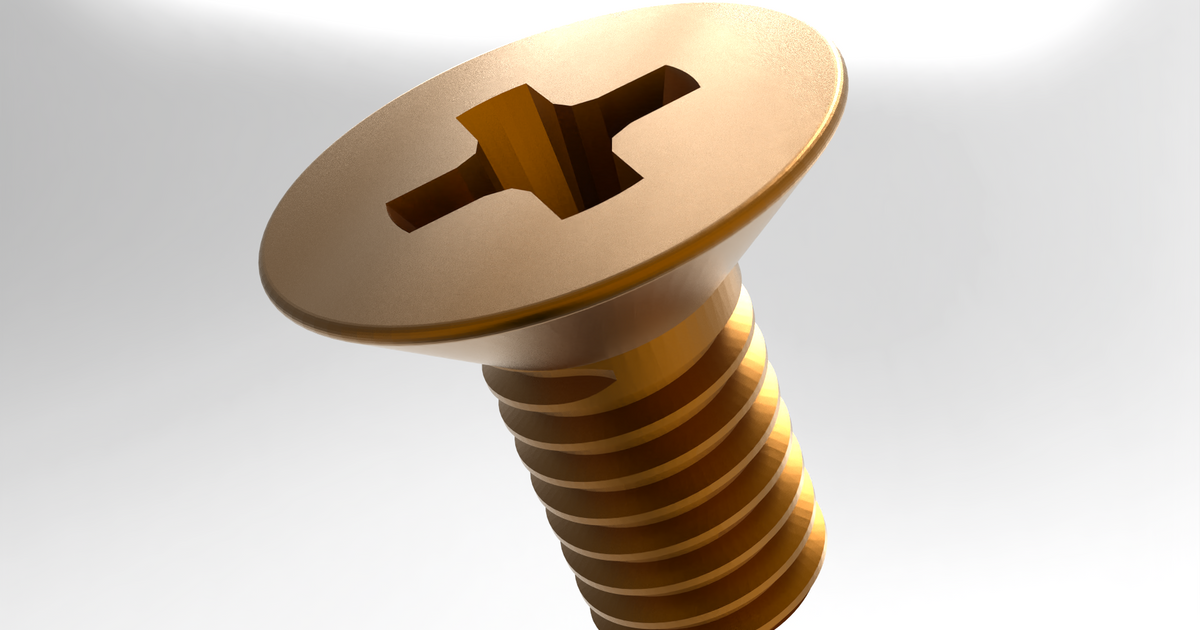 Screw by Jarda Linek | Download free STL model | Printables.com