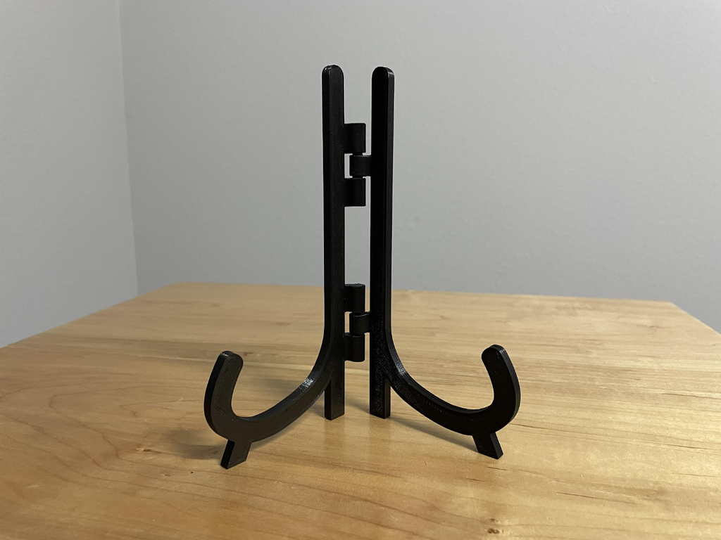 Print in Place Picture Easel and Plate Stand by BuildItMakeIt ...