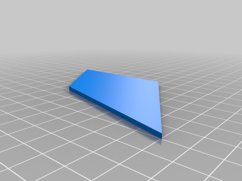 Simple Model Rocket Fin by BuildItMakeIt | Download free STL model ...