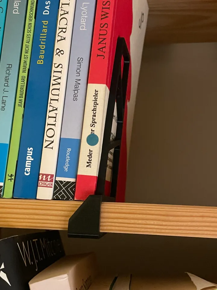 IKEA IVAR shelf slim bookend by sofastar | Download free STL model ...