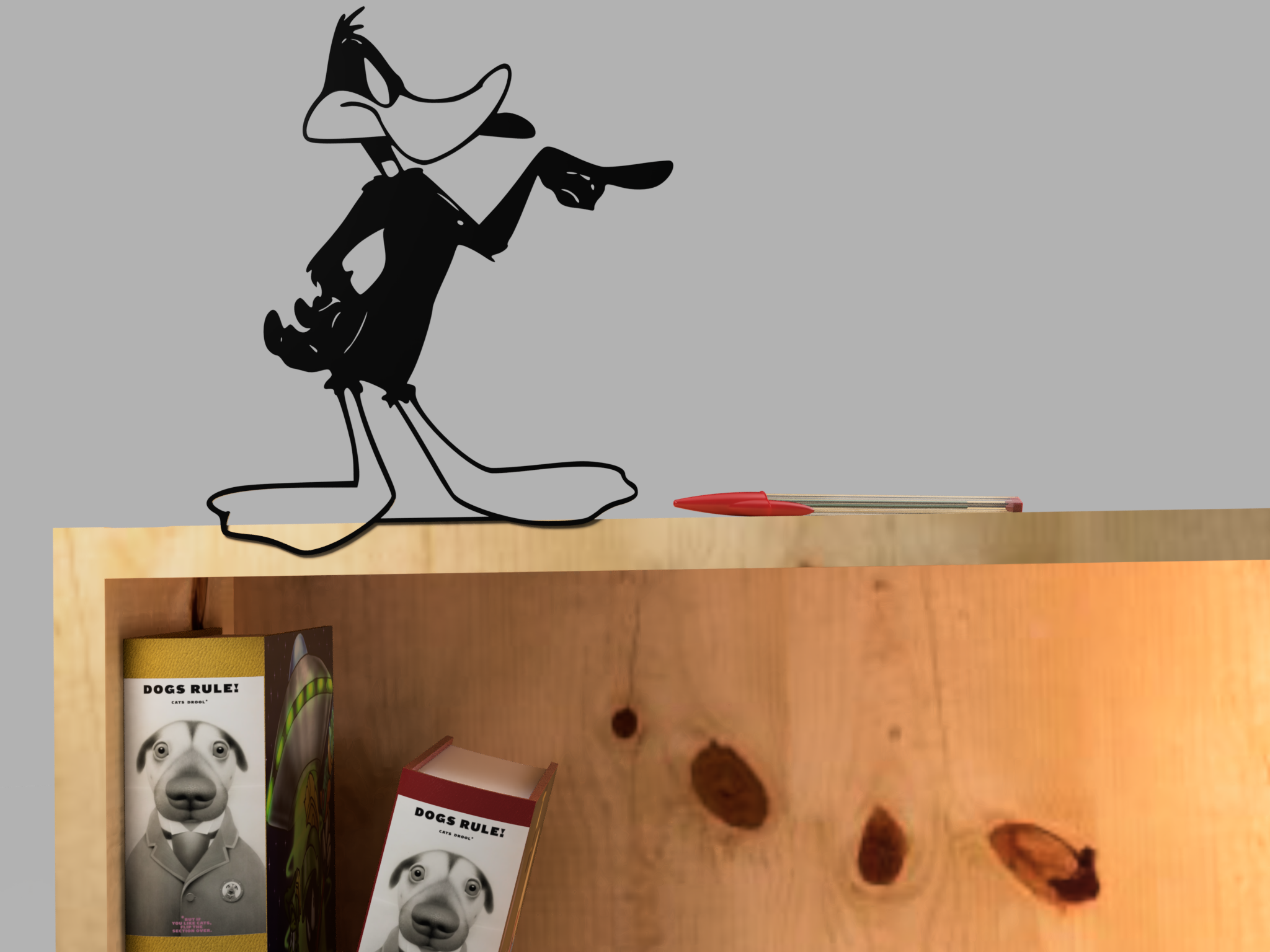 Daffy Duck By Joe Download Free Stl Model