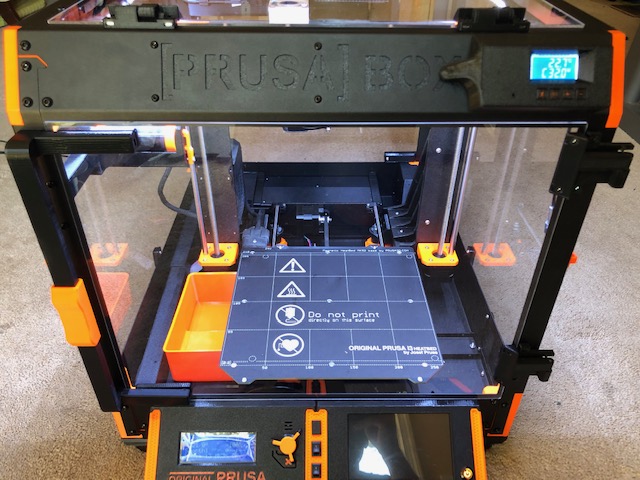 LCD Fan controller enclosure for Prusa-Box / Printer Box by Maksym ...