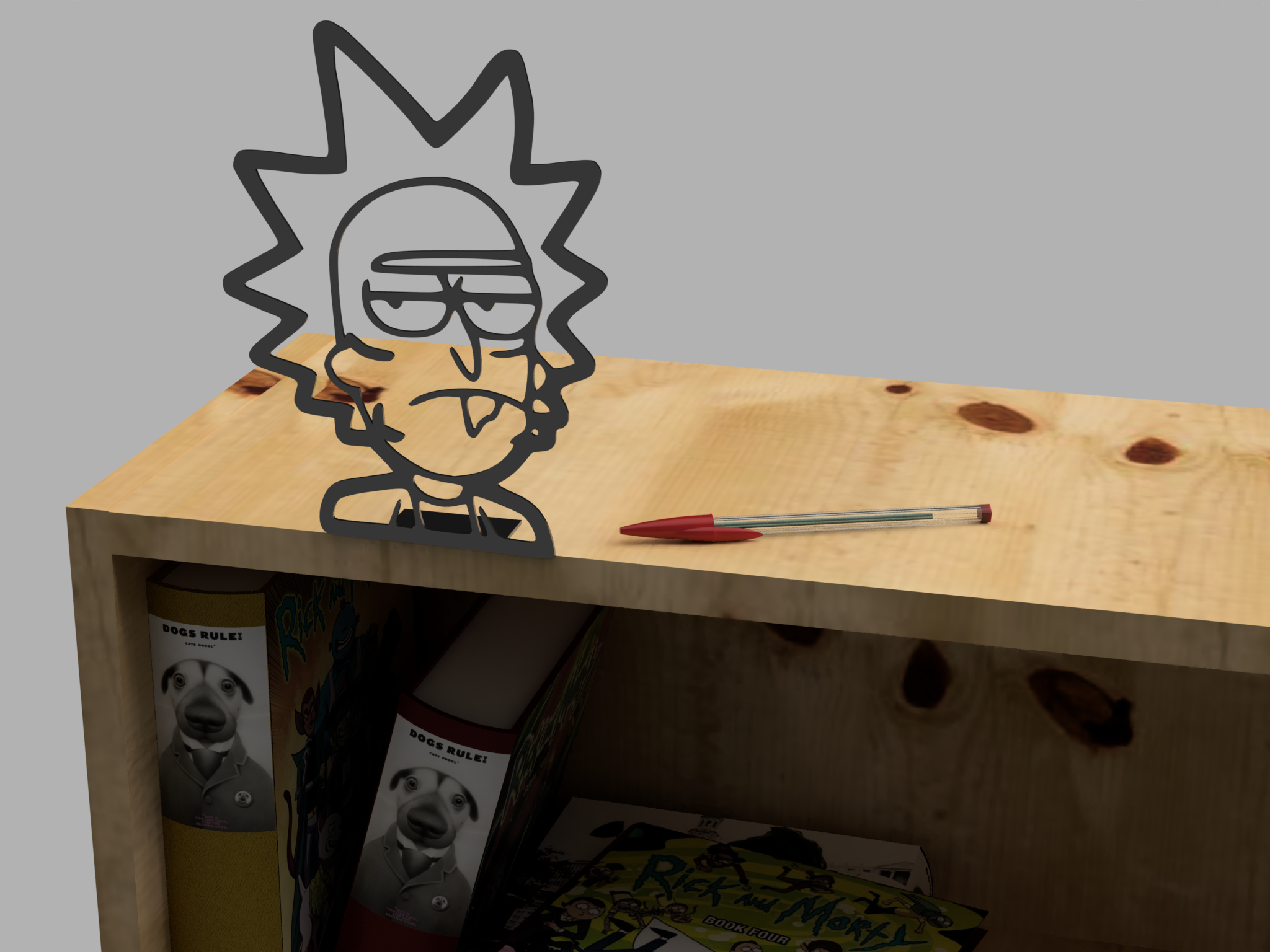 Rick from Rick and Morty by Joe | Download free STL model | Printables.com