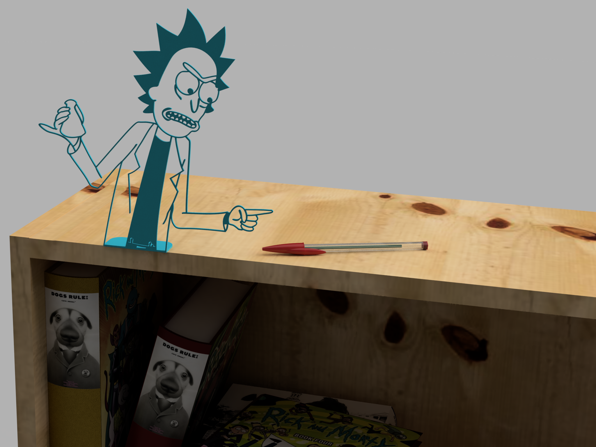 Rick from Rick and Morty by Joe | Download free STL model | Printables.com
