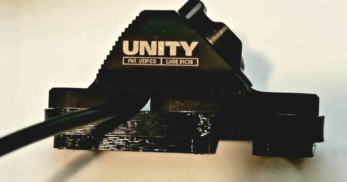 Unity Hot Button MLOK spacer by Brian Berkley | Download free STL model ...