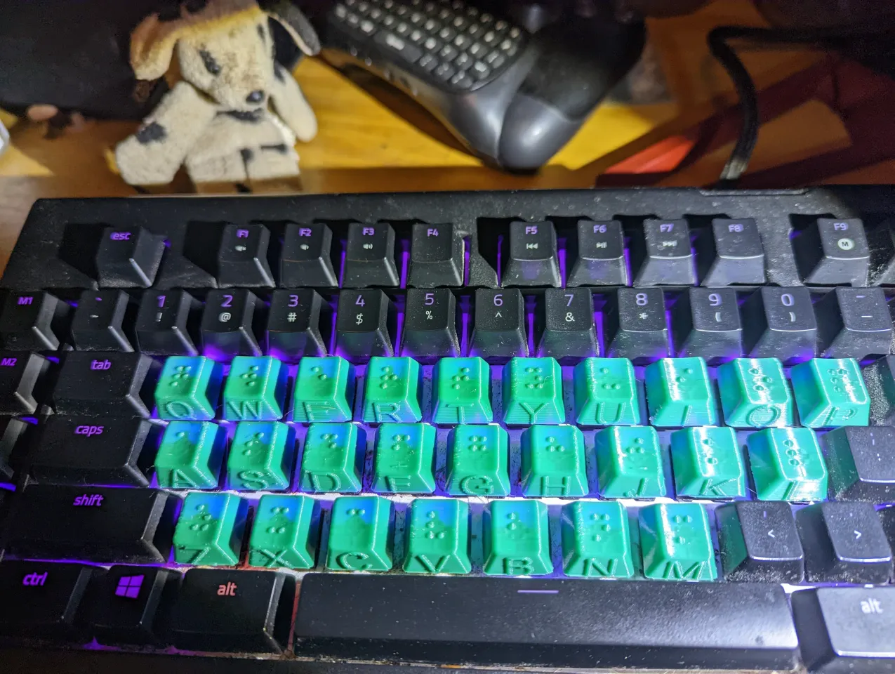 Braille key caps! by linkSC | Download free STL model | Printables.com