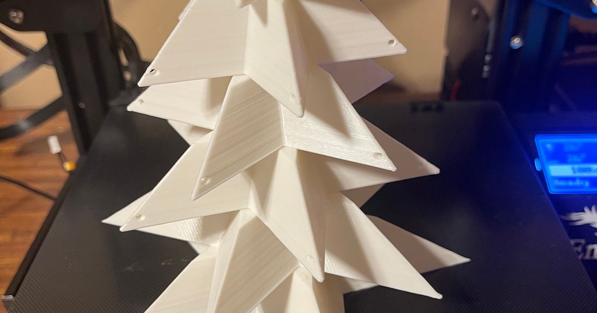 Modular Christmas Tree by Firepooh | Download free STL model ...