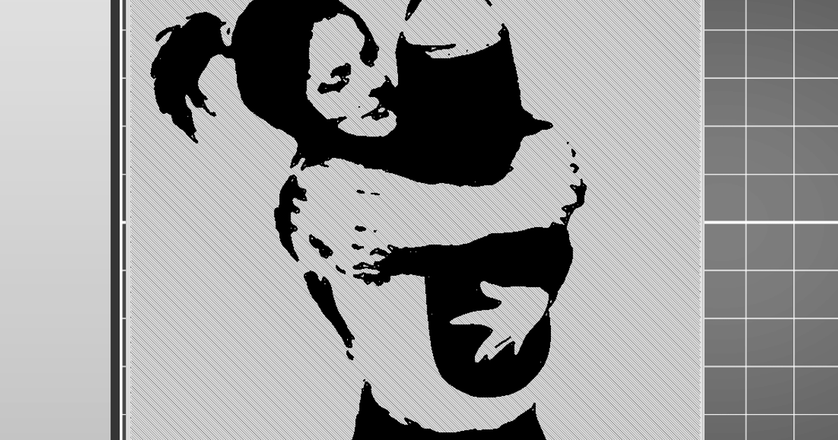 Banksy's Bomb Love - 2 Color w/filament change (1 at a time) by Triple G Workshop | Download ...