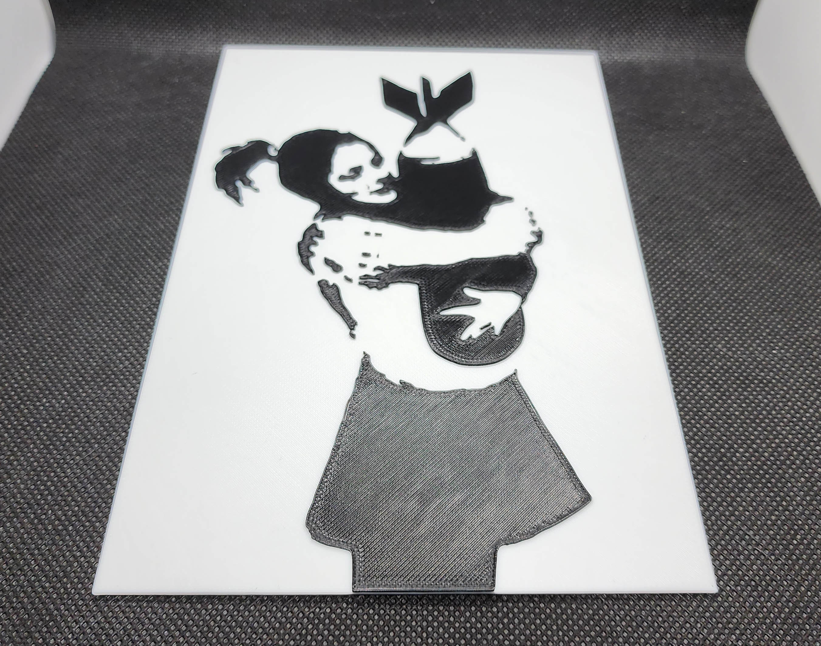 Banksy's Bomb Love - 2 Color w/filament change (1 at a time) by Triple ...