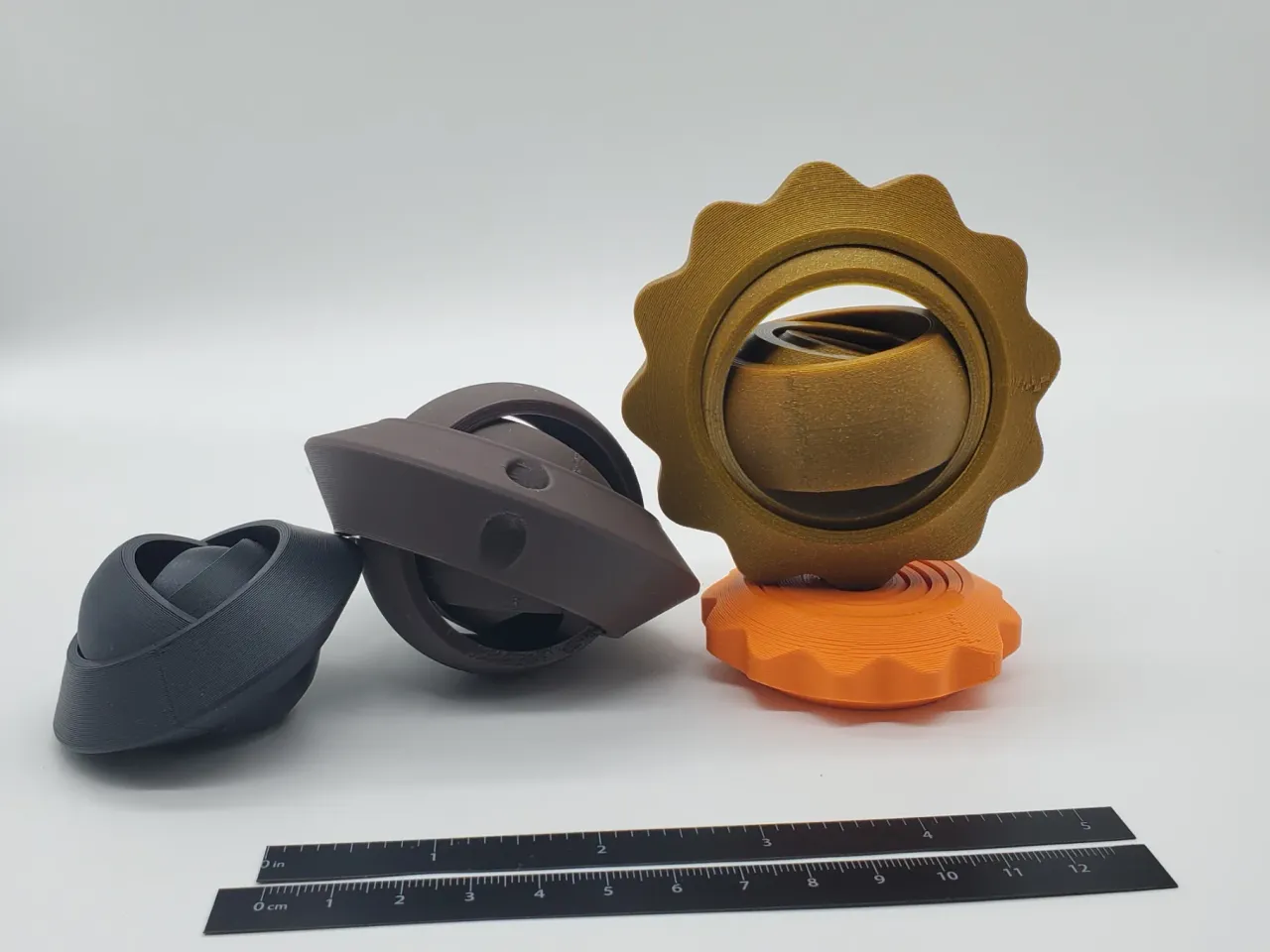 Fidget Gyroscope Rotating Rings by KeyboardCrawlin | Download free STL ...